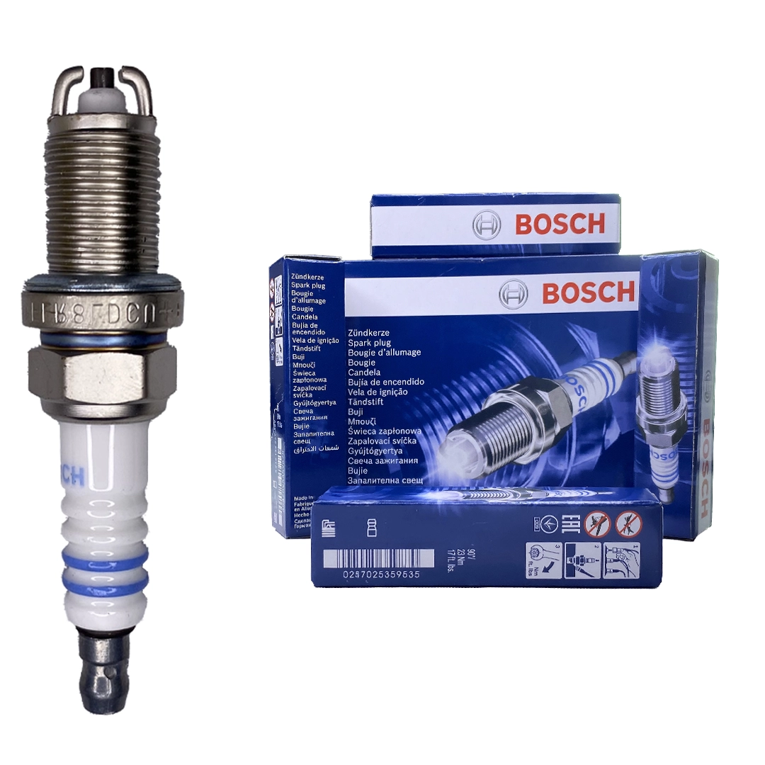 شمع بوش دو پلاتین 9+ | شمع بوش BOSCH 9+ روس FLR8LDCU RUSS کبیر پخش